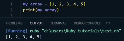ruby array 101 primary methods and how to use them