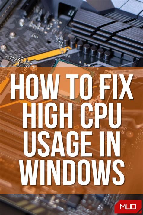 How To Fix High Cpu Usage In Windows Artofit