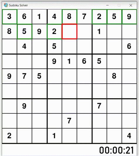 sudoku solver a visualizer made using backtracking algorithm codenewbie community