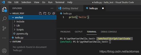 vscode 新建python虚拟环境 vscode requirement txt csdn博客