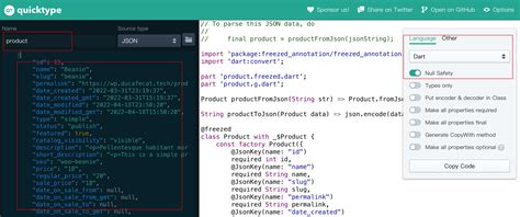 flutter freezed json 转 model 代码生成 flutter教程