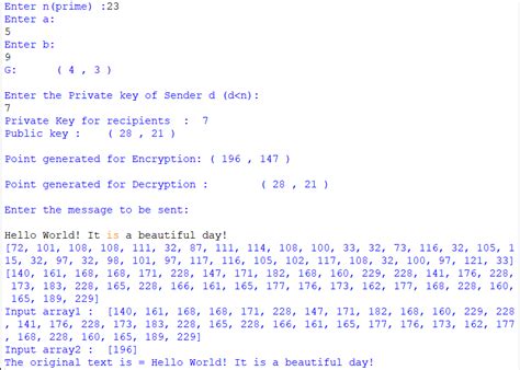 elliptic curve cryptography based secured messaging using python shivangkohli