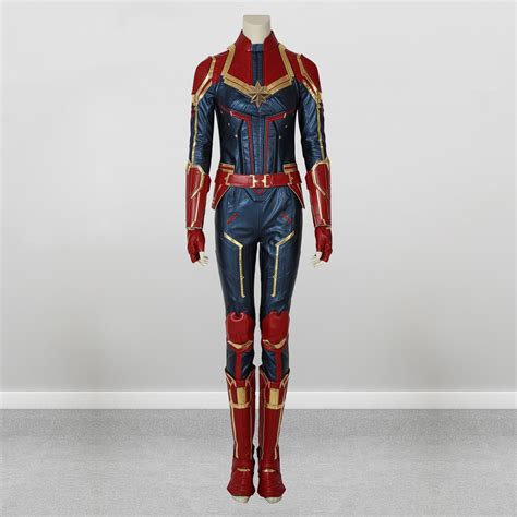 Carol Danvers Costume Avengers 4 Endgame Captain Marvel Cosplay Costume Artofit