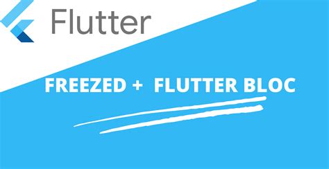 [flutter] freezed dan bloc showwcase