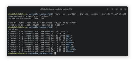 Rsync Exclude Files And Directories Examples