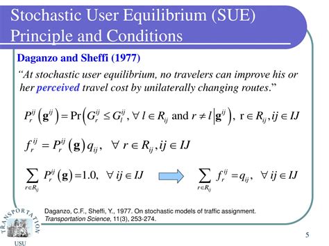 ppt a path size weibit stochastic user equilibrium model powerpoint presentation id 1530914