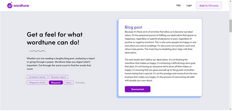 wordtune summarizer 2024 review the ai writing tool explained