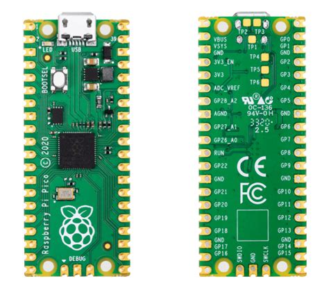 Raspberry Pi Pico Caract Ristique Pinout Sch Ma Gpio