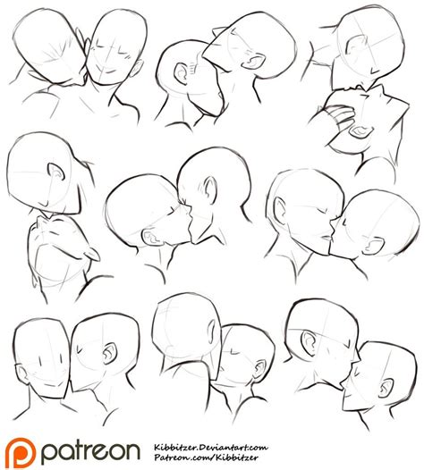 Kissing Reference Drawing Free Download Drawings Art Reference Poses Drawing Reference Poses