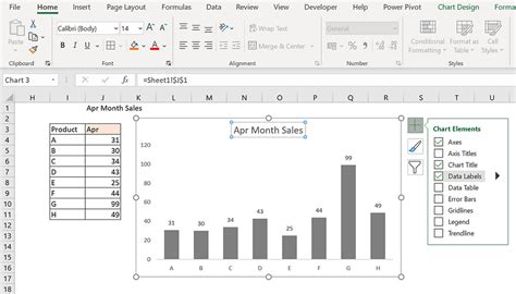 Highlight Max And Min Values In Column Chart