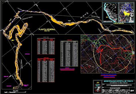 Location Plane Perimeter Peru Moquegua DWG Block For AutoCAD