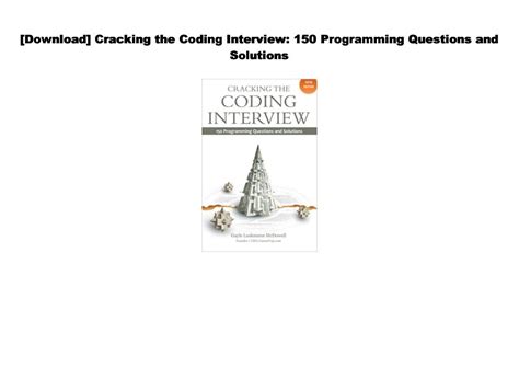 [read] cracking the coding interview 150 programming questions and solutions