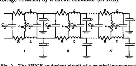 figure 2 from interconnect coupling noise in cmos vlsi circuits semantic scholar