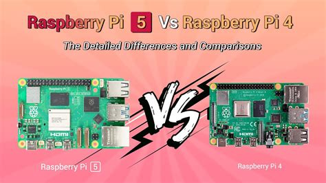 raspberry pi 5 vs raspberry pi 4 review performance and benchmarks comparison youtube