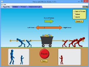 Forces And Motion Basics Force Motion Friction PhET