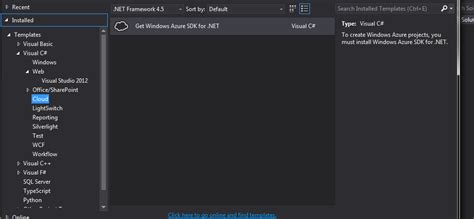 Asp Net Mvc 4 How To Set Up A New Azure MVC Project In VS2013 With