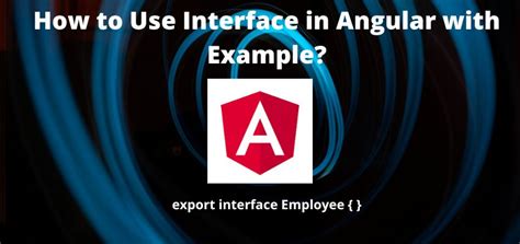 how to use interface in angular with example