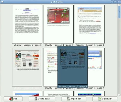 merge split pdf files on linux and ubuntu pdf shuffler pcs place
