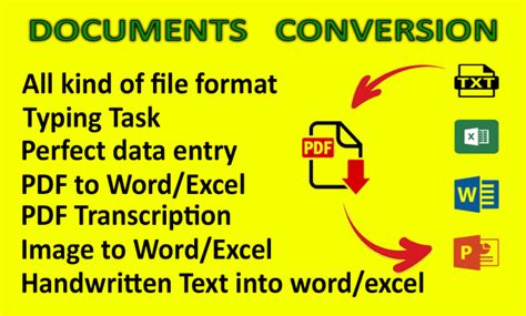 covert pdf to word and excel handwriting to word scan pdf to excel by rajawaqas46 fiverr
