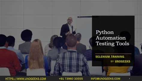 python automation testing tools