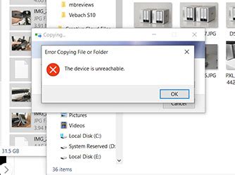How To Fix Error Copying File Or Folder A Device Attached To The