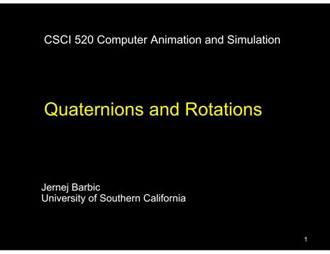 pdf quaternions and rotations dokumen tips