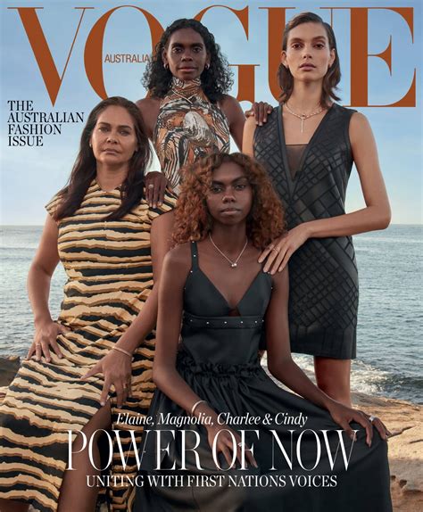 How Vogues First Indigenous Cover Model Elaine George