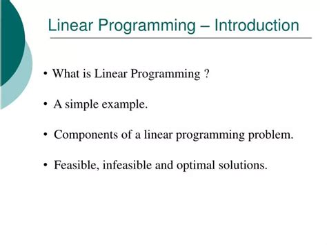 ppt linear programming introduction powerpoint presentation free download id 5877326