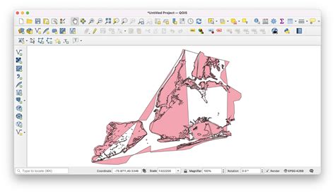 Transform Lines To Polygons QGIS FEMA SFHA Geographic Information