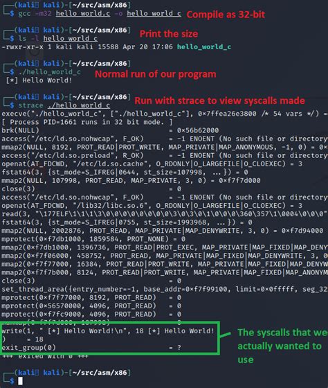 linux x86 assembly how to build a hello world program in nasm security boulevard
