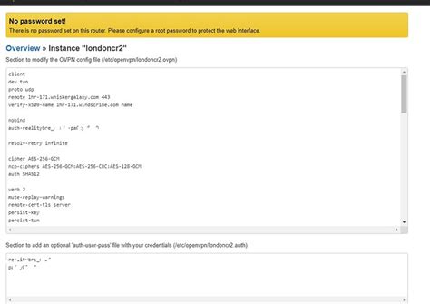 problem with openvpn config installing and using openwrt openwrt forum