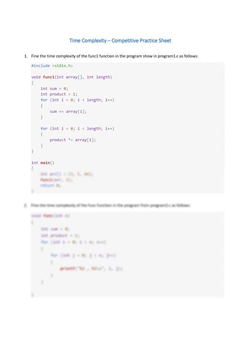 solution how to calculate time complexity of an algorithm time complexity c placement