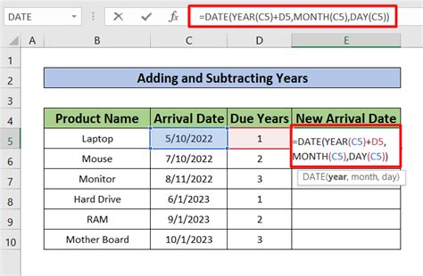 how to add and subtract dates in excel 6 suitable ways