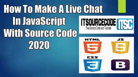 [solved] how to make a live chat in javascript with source code 2022