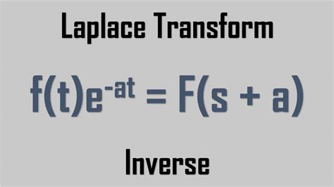 inverse laplace transform formula and simple examples wira electrical