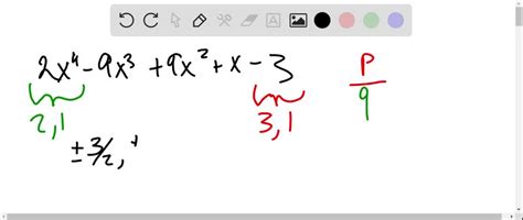 solved a polynomial function p and its graph are given a list all possible rational zeros of