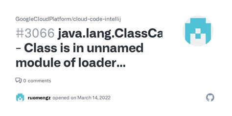 Java Lang ClassCastException Class Is In Unnamed Module Of Loader