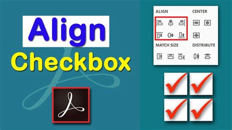 How To Align Checkboxes In Fillable PDF Form Using Adobe Acrobat Pro