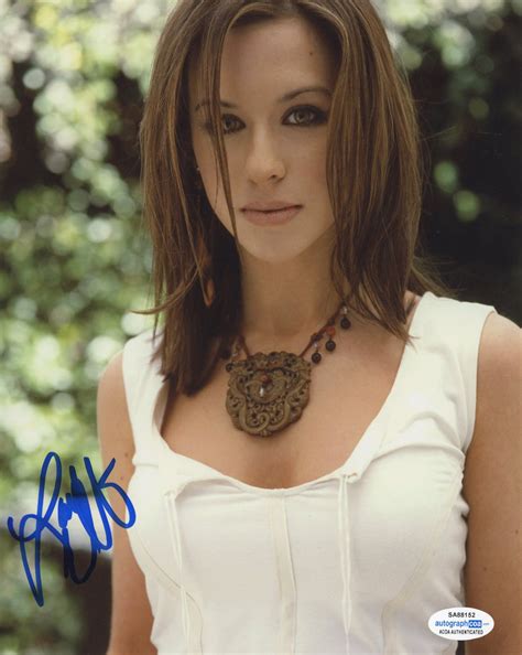 Lacey Chabert Sexy Signed Autograph 8x10 Photo Acoa Outlaw Hobbies Authentic Autographs