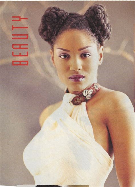 Beautiful Natural Hair Style From Essence Magazine In Early 90s Black Natural Hairstyles