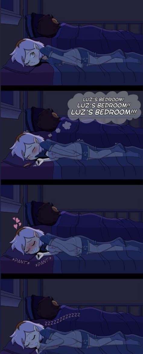 Rule 34 2girls Amity Blight Bed Brown Hair Canon Couple Clothing Dark Skinned Female Dark Skin