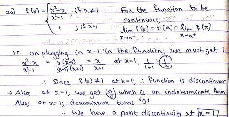 [solved] 17 22 explain why the function is discontinuous at the given number course hero