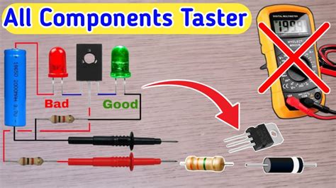 All Component Tester How To Make All In One Component Tester
