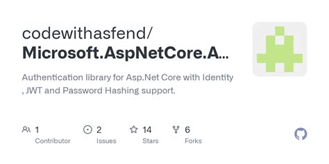 GitHub Codewithasfend Microsoft AspNetCore Authentication