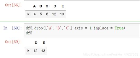 8 关于删除操作中axis 0和axis 1的理解（python版） drop axis 1 csdn博客