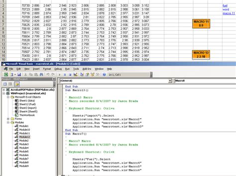 this view of visual basic vba shows a series of short function macros download scientific