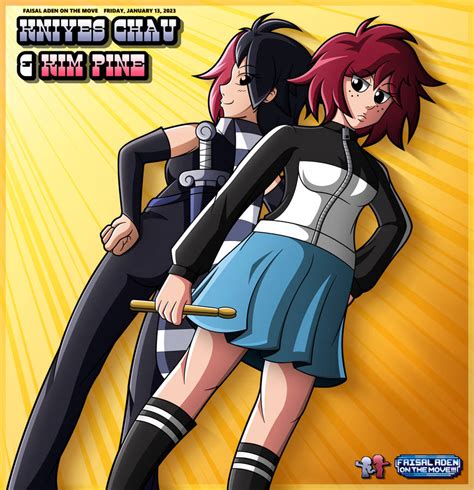 Knives Chau And Kim Pine Scott Pilgrim By Faisaladen On Deviantart