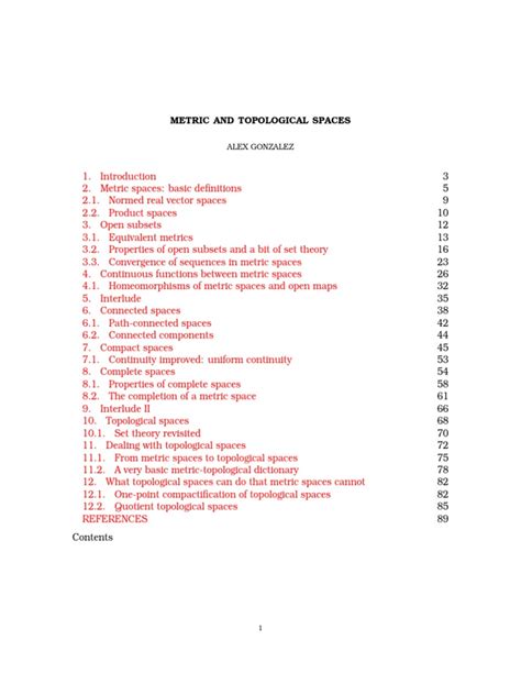 metric and topological spaces pdf continuous function metric space