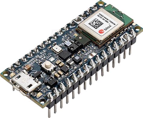 ARD NANO 33BSH2 Arduino Nano 33 BLE Gevoeligheid Rev 2 NRF52840 Met Kopbal Bei Reichelt