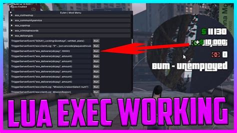 fivem lua exec 2020 dumper decrypter lua menu scripthook bypass aimbot